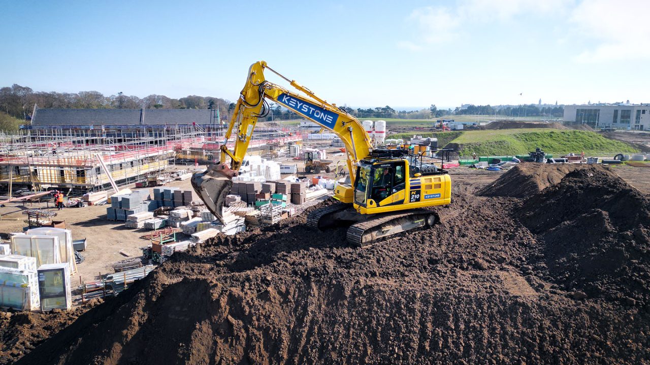 Groundworks Contractor in Edinburgh | Keystone Construction